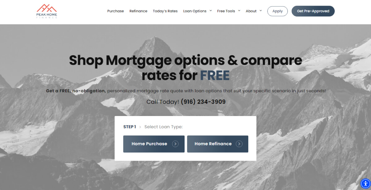 Home Refinance | Refinance a Home in | Peak Home Finance, LLC.